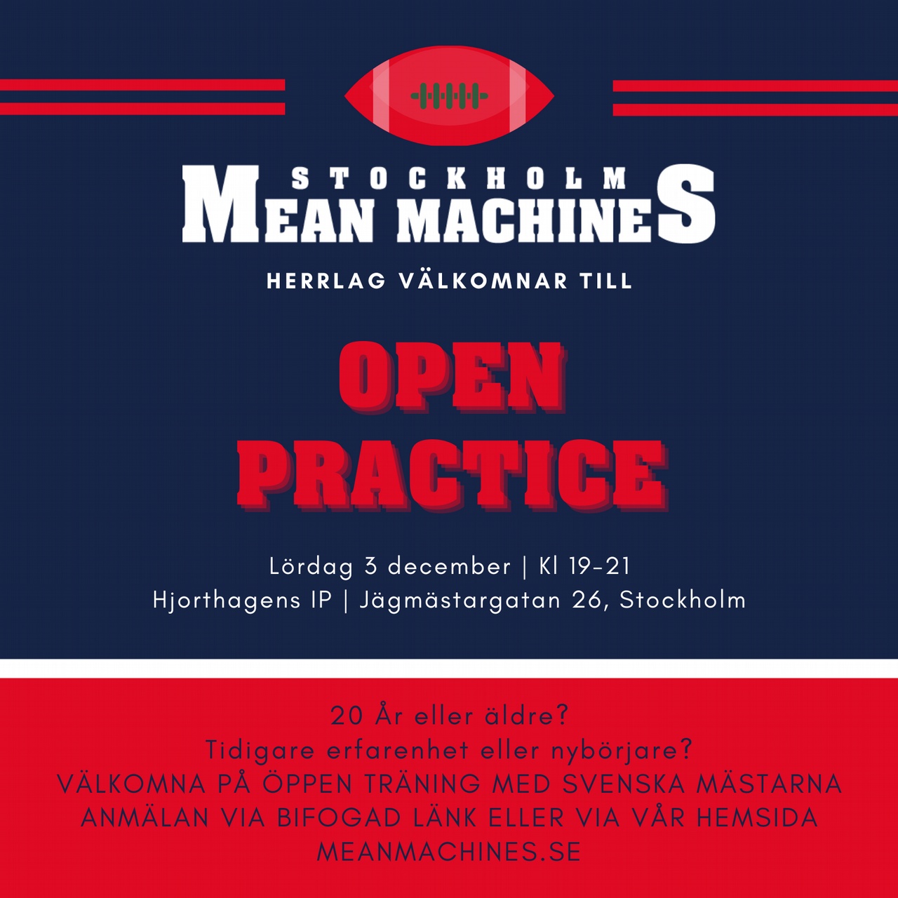 Stockholm Mean Machines Idrottsförening - Herr